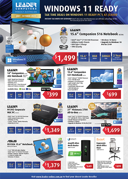 Leader Computers – Locally built Australian Owned