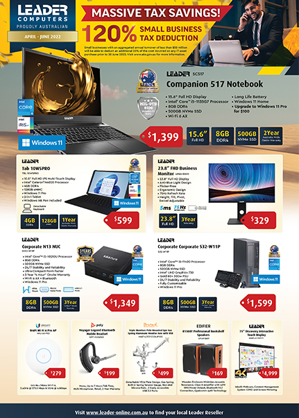 Leader Computers – Locally built Australian Owned